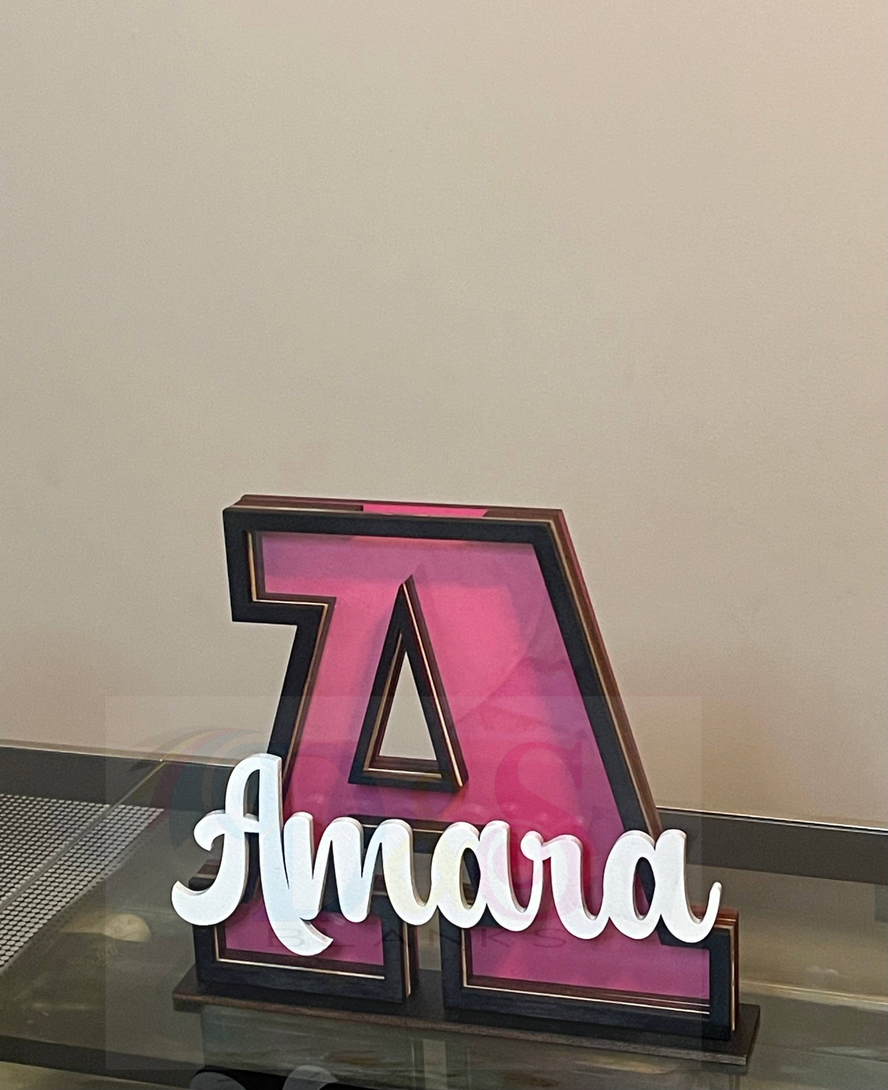 Personalized Initial Bank – D and S Blanks LLC